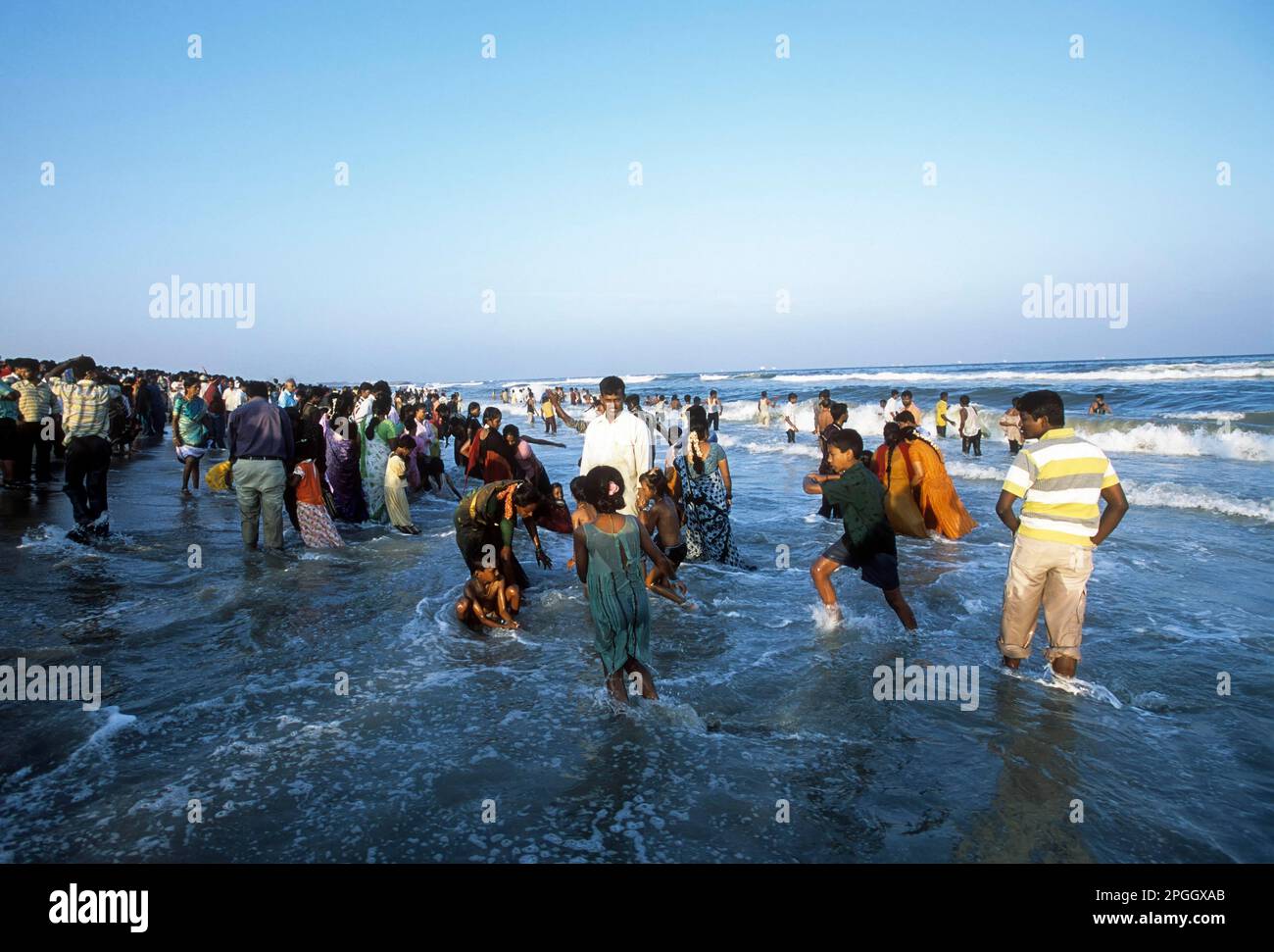 Marina beach in Chennai, Tamil Nadu, India, Asia Stock Photo - Alamy