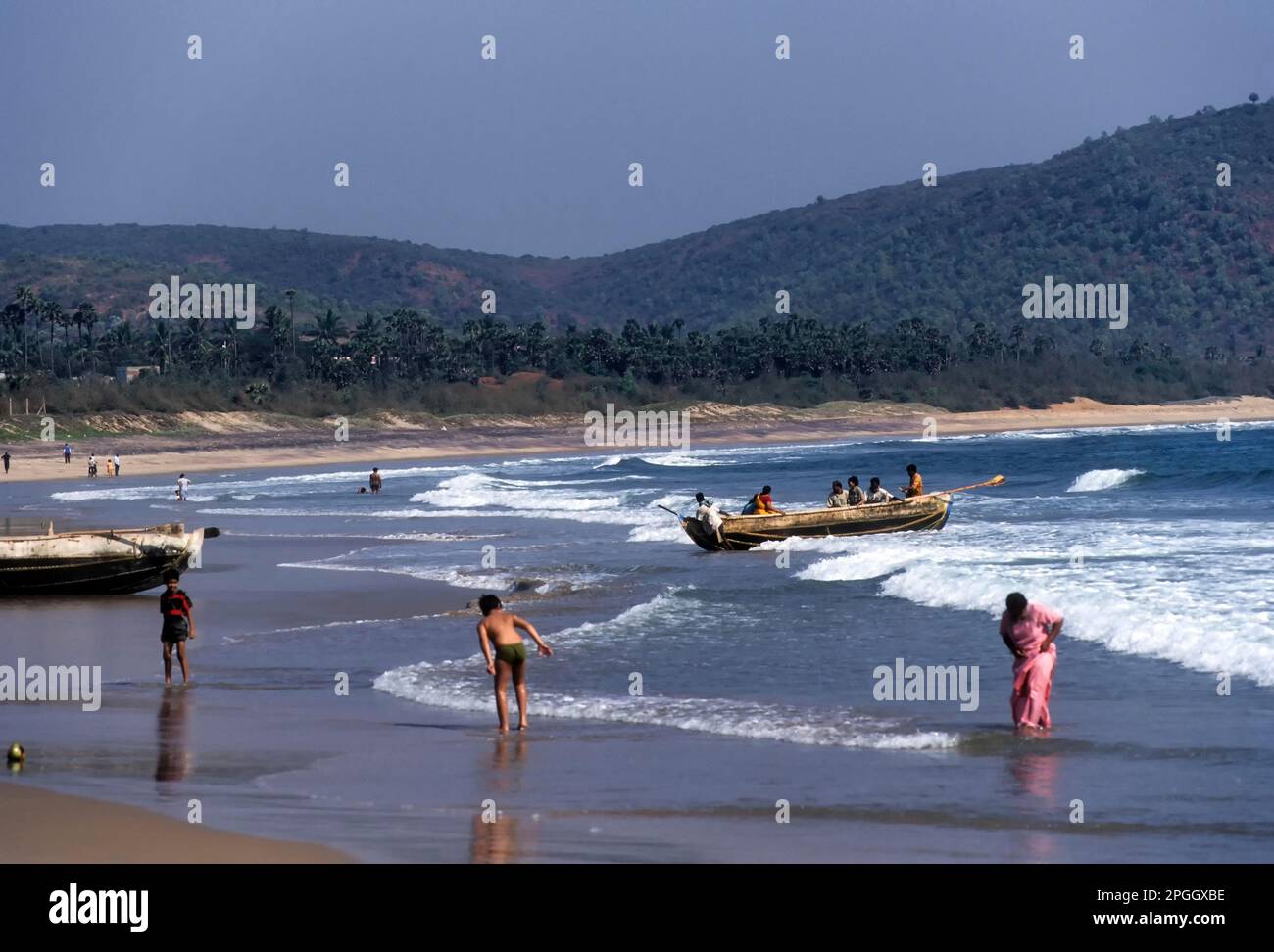 Rushikonda beach in Visakhapatnam or Vizag, Andhra Pradesh, India, Asia ...