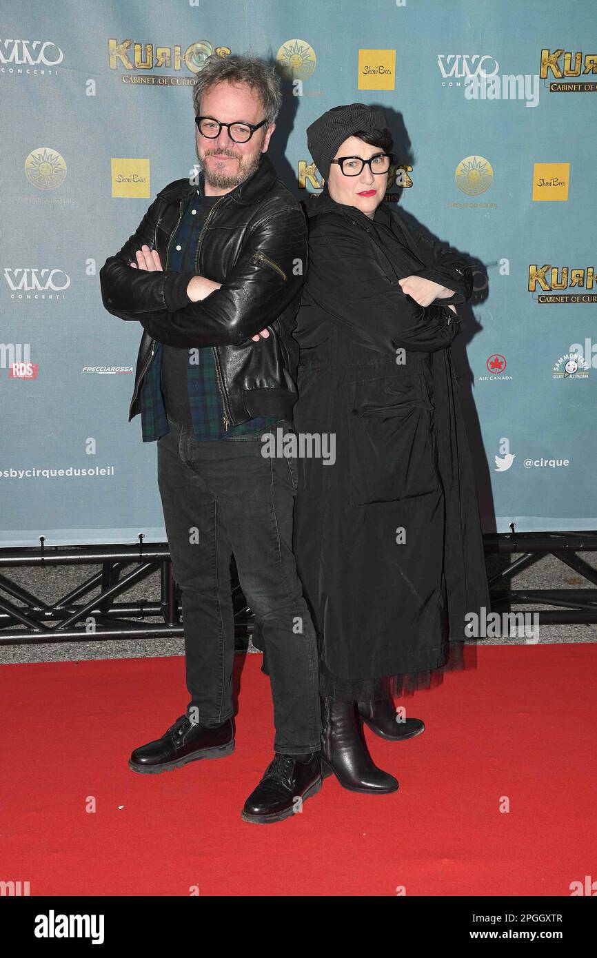 Rome, Italy. 22nd Mar, 2023. Rome, Tor di Quinto Premiere of the Cirque ...