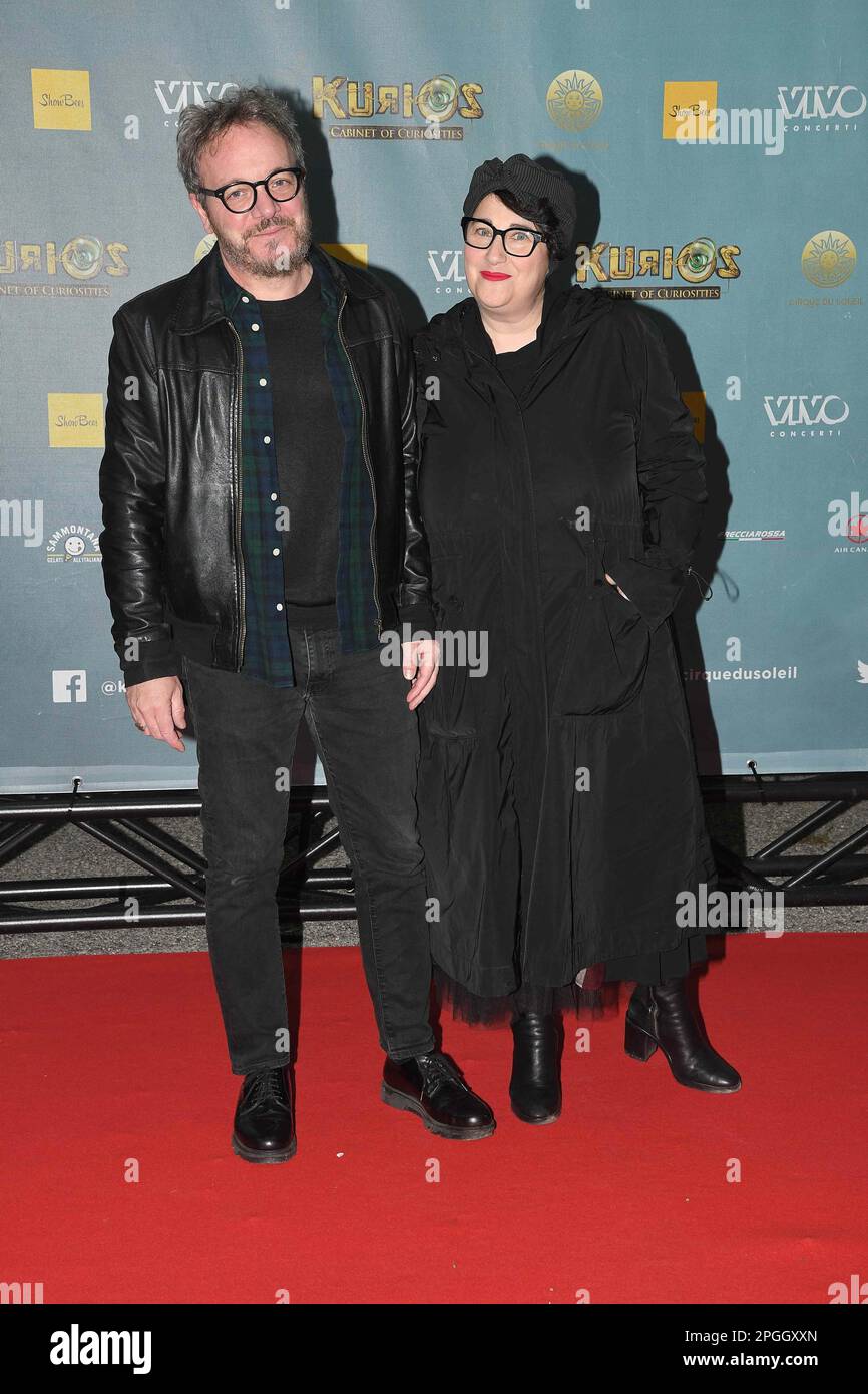 Rome, Italy. 22nd Mar, 2023. Rome, Tor di Quinto Premiere of the Cirque ...