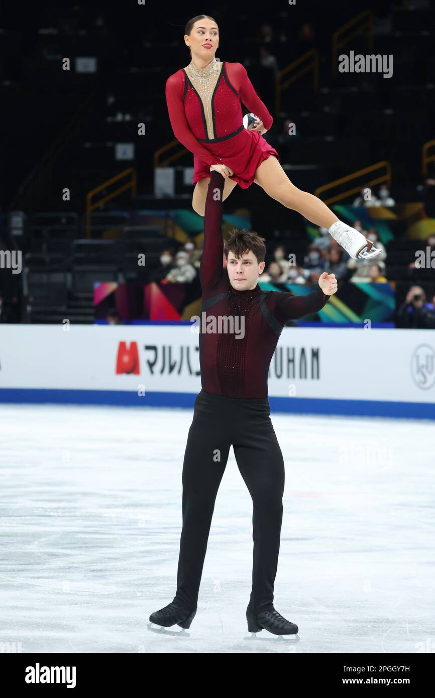 Saitama, Japan. 23rd Mar, 2023. Anastasia Vaipan-Law & Luke Digby (GBR ...