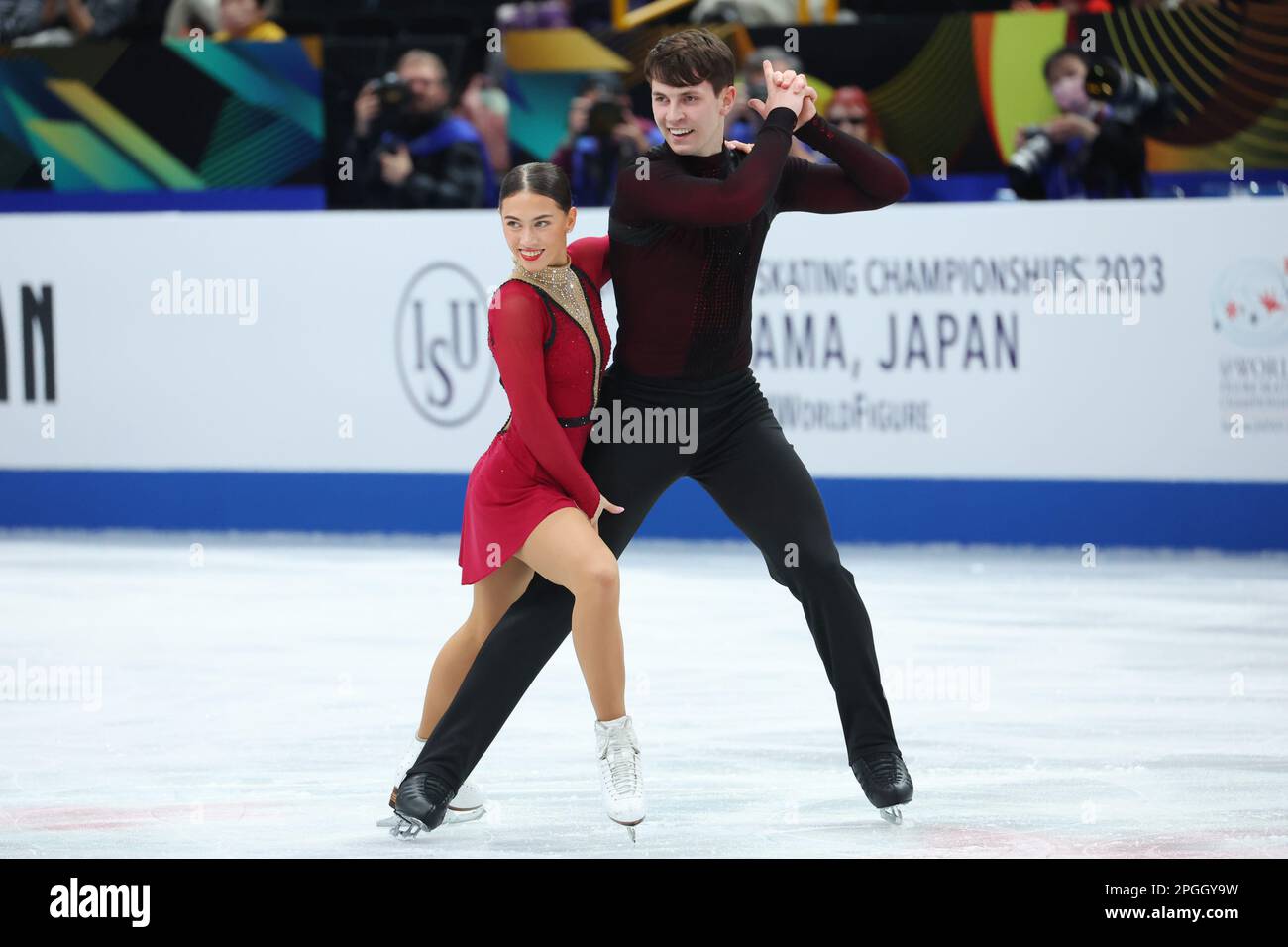 Saitama, Japan. 23rd Mar, 2023. Anastasia Vaipan-Law & Luke Digby (GBR ...