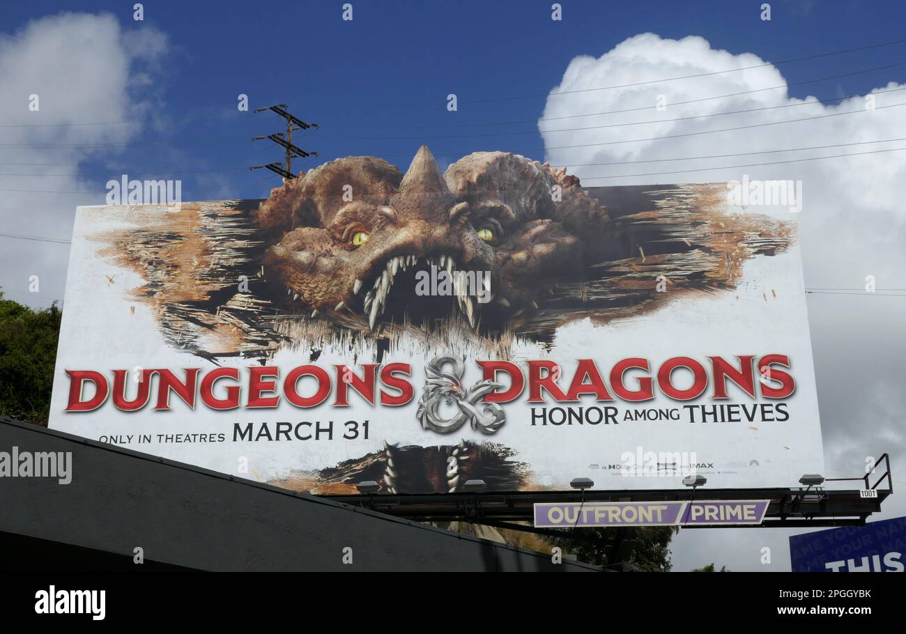 Los Angeles, California, USA 21st March 2023 A general view of atmosphere of Dungeons & Dragons ...