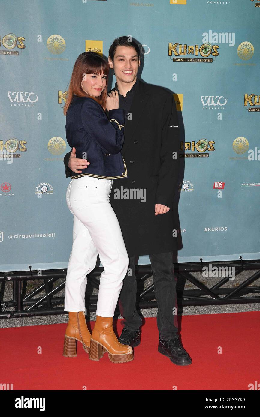 Rome, Italy. 22nd Mar, 2023. Rome, Tor di Quinto Premiere of the Cirque ...