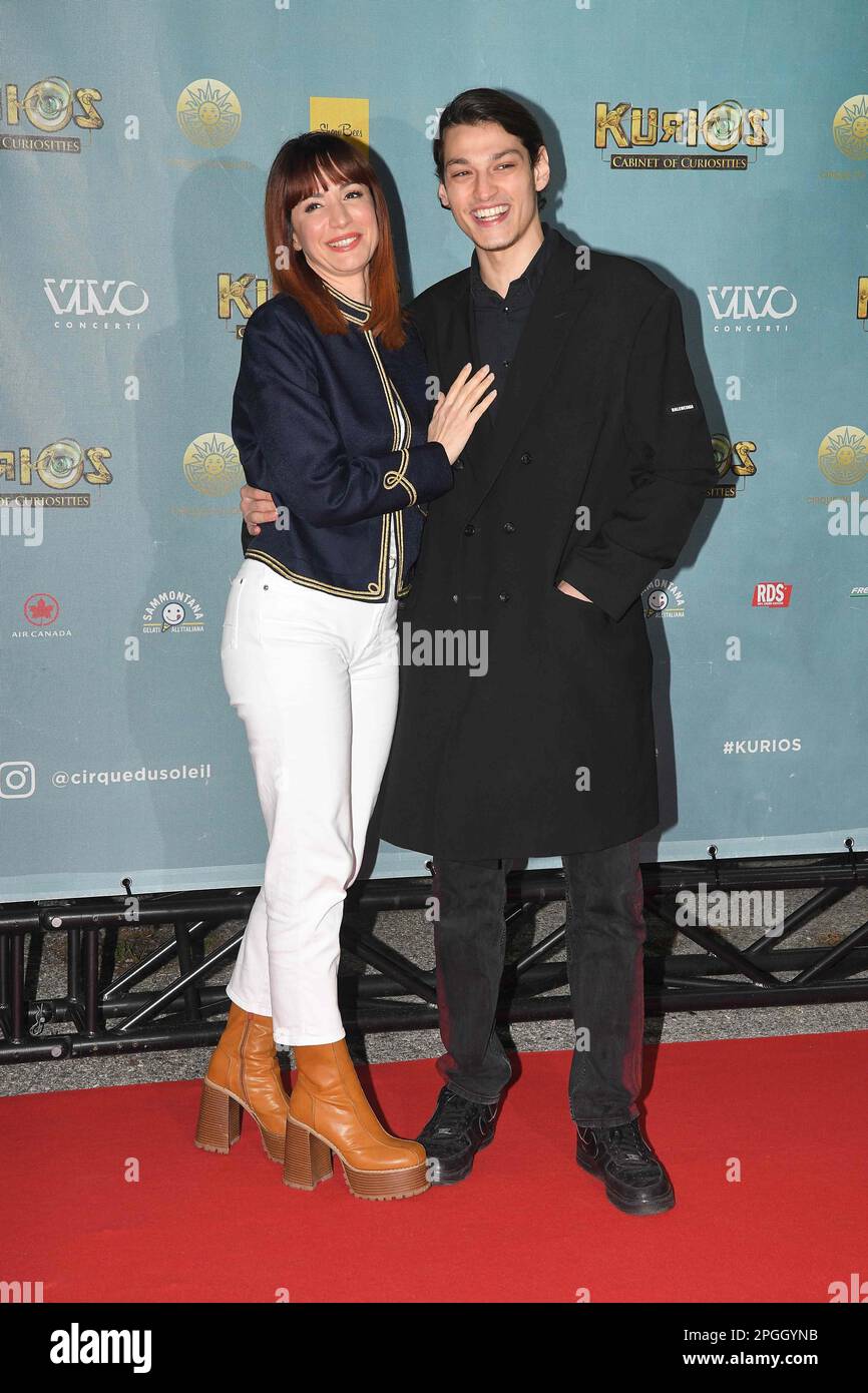 Rome, Italy. 22nd Mar, 2023. Rome, Tor di Quinto Premiere of the Cirque ...