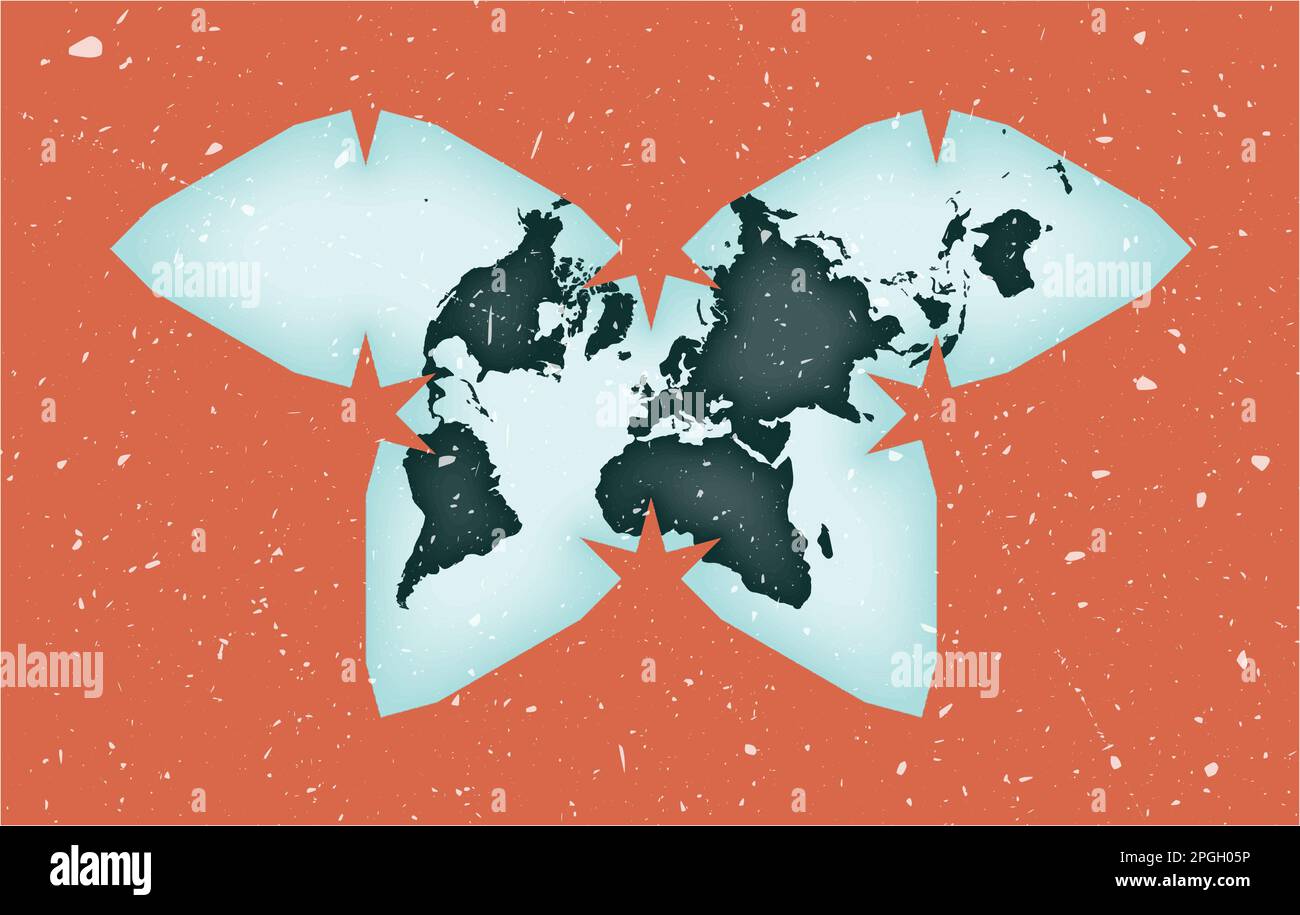 Butterfly Map Projection