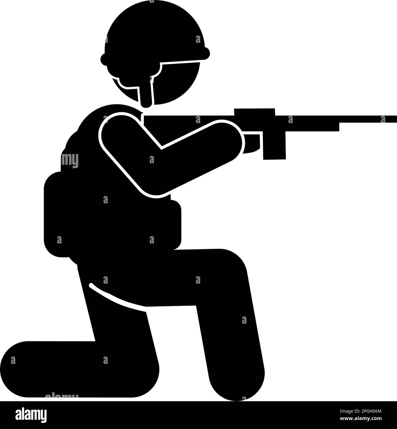 Military vector illustration, Army soldiers, Military silhouettes ,war ...