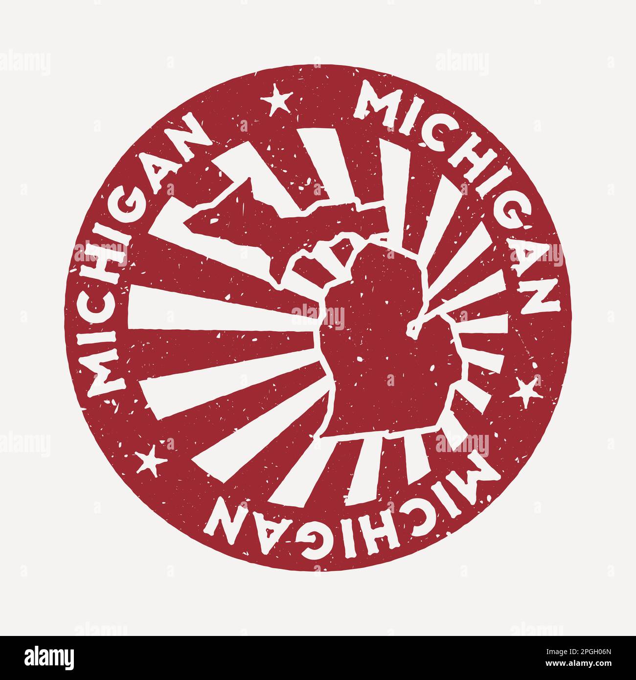 Michigan seal Stock Vector Images - Alamy