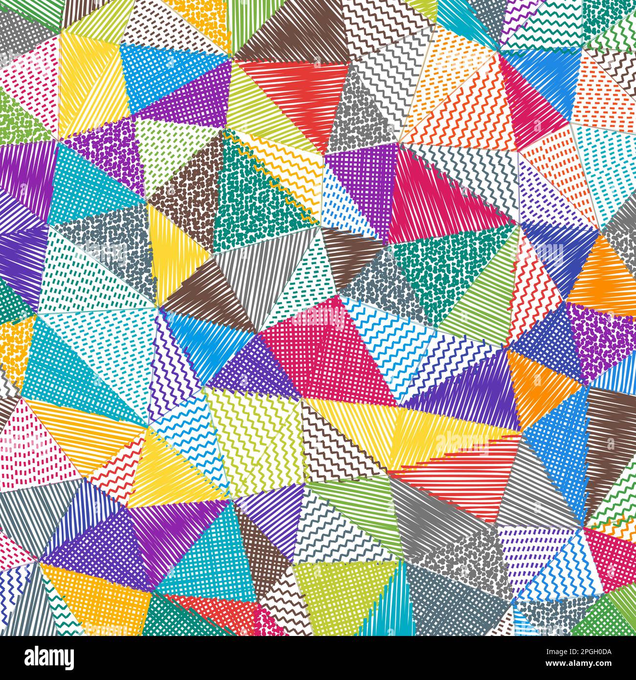 Low poly sketch background. Amazing square pattern. Astonishing ...