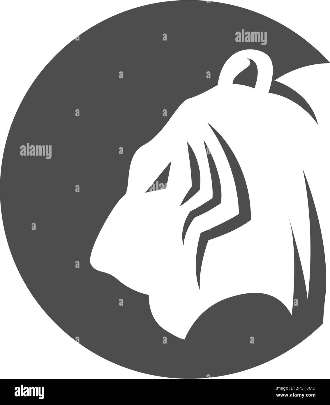 Tiger icon logo design illustration Stock Vector Image & Art - Alamy