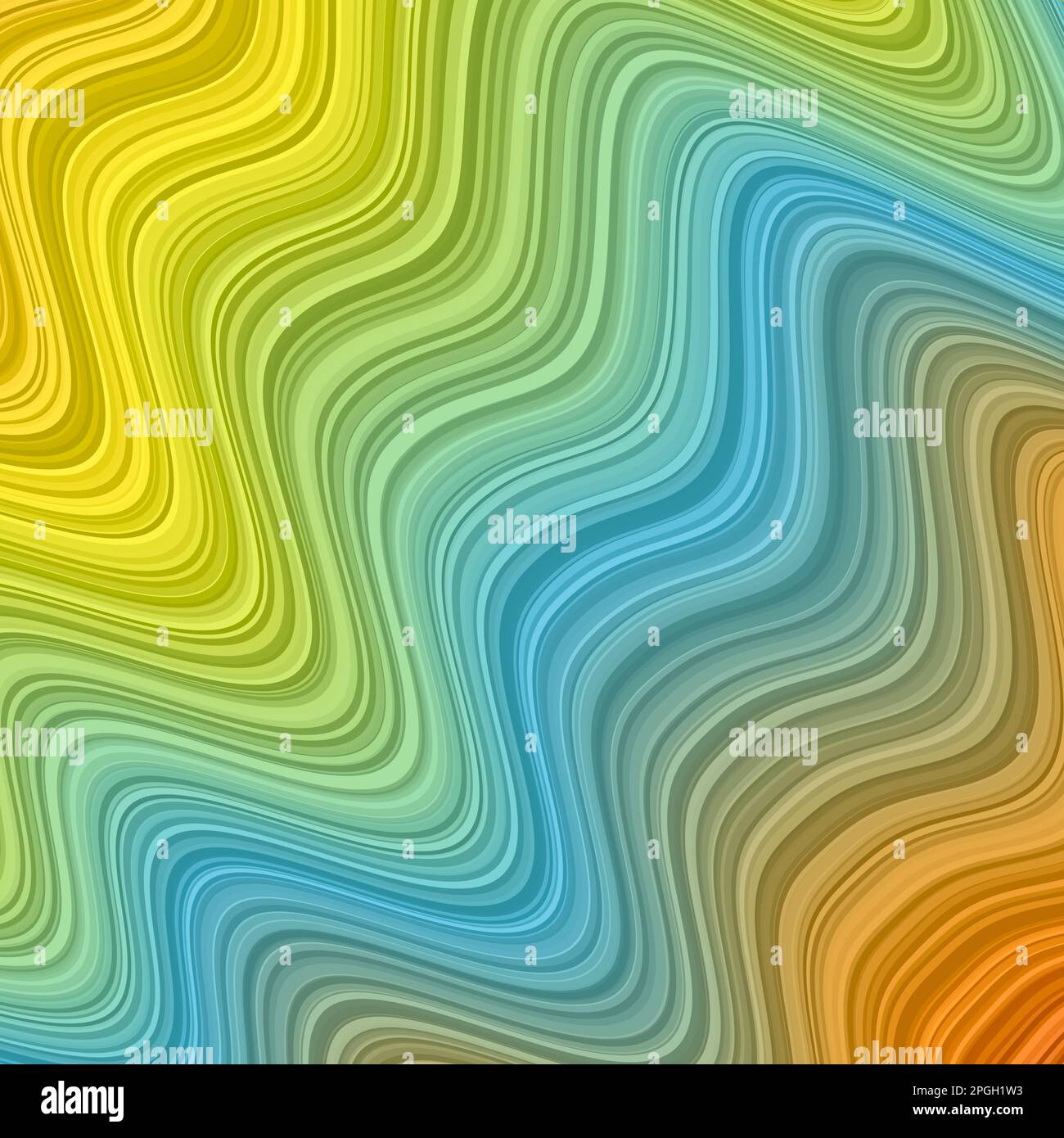 Abstract waves background. Attractive background in bright contrasting ...