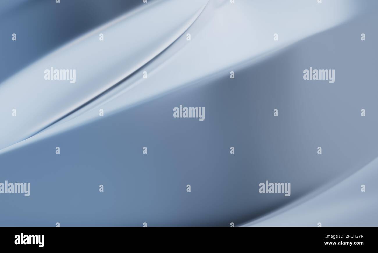 Clean Abstract 3D rendered curved swoosh background design Stock Photo ...