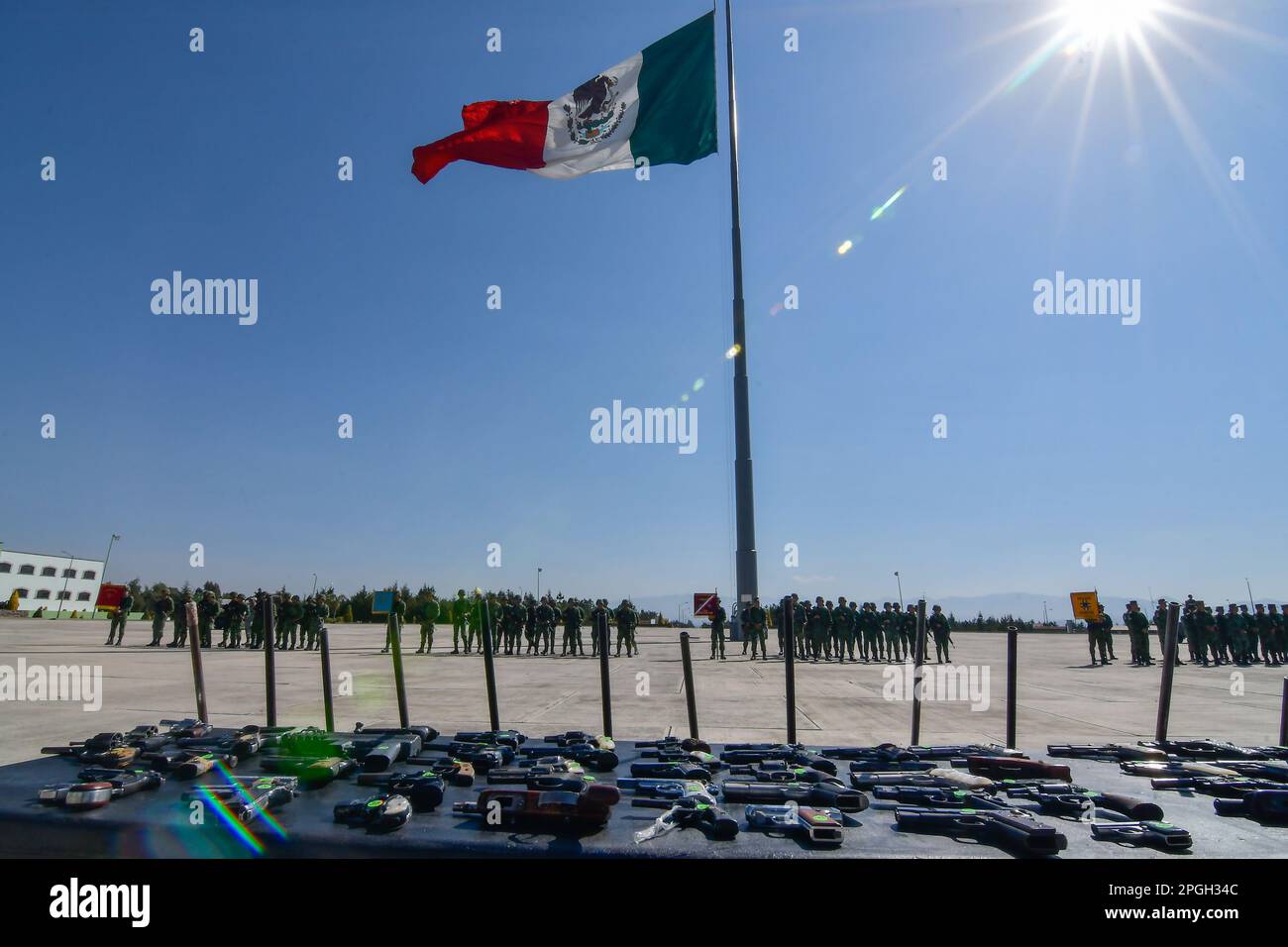 Non Exclusive: March 22, 2023, Rayón , Mexico : The Mexican Army of the ...