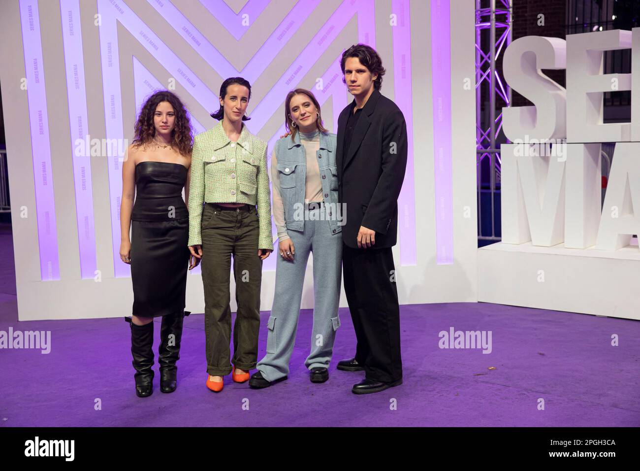 Lille, France. 22nd Mar, 2023. Cast of Jeune & Golri : Saul Benchetrit ...