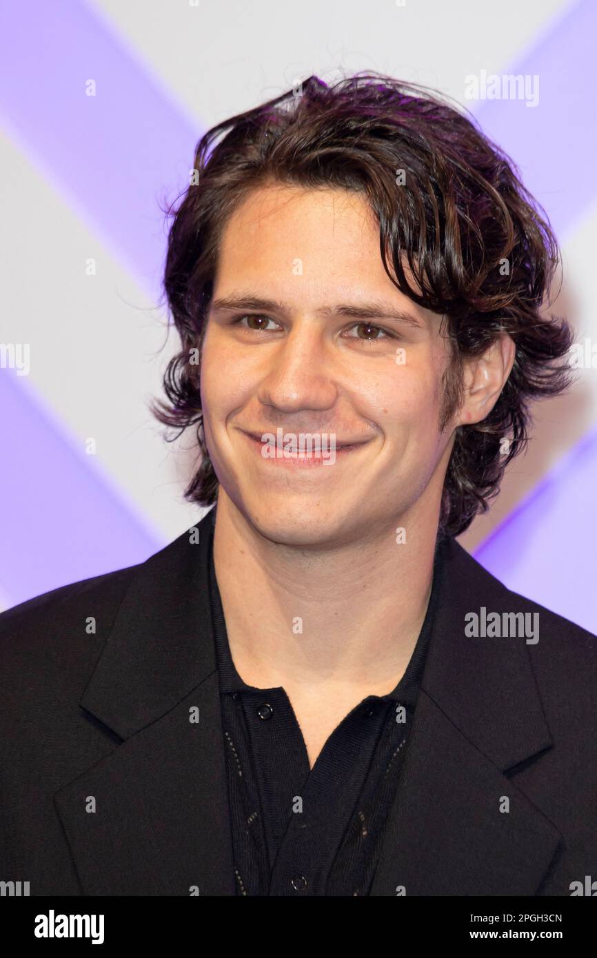 Lille, France. 22nd Mar, 2023. Abraham Wapler attends the Series Mania ...