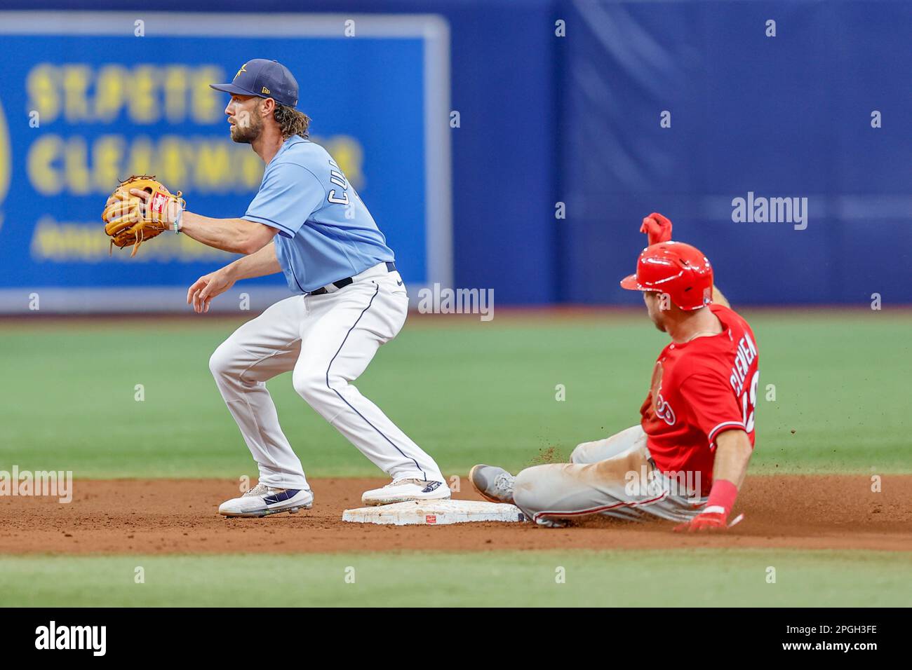 March 22, 2023; St. Petersburg, FL USA; Philadelphia Phillies third ...