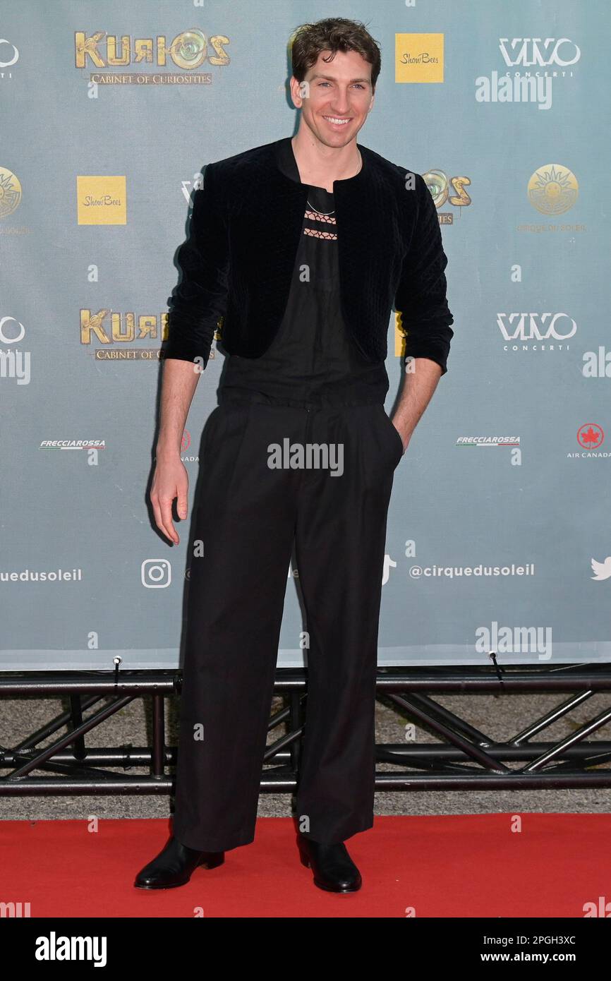 Rome, Italy. 22nd Mar, 2023. Alan Cappelli attends the red carpet of ...