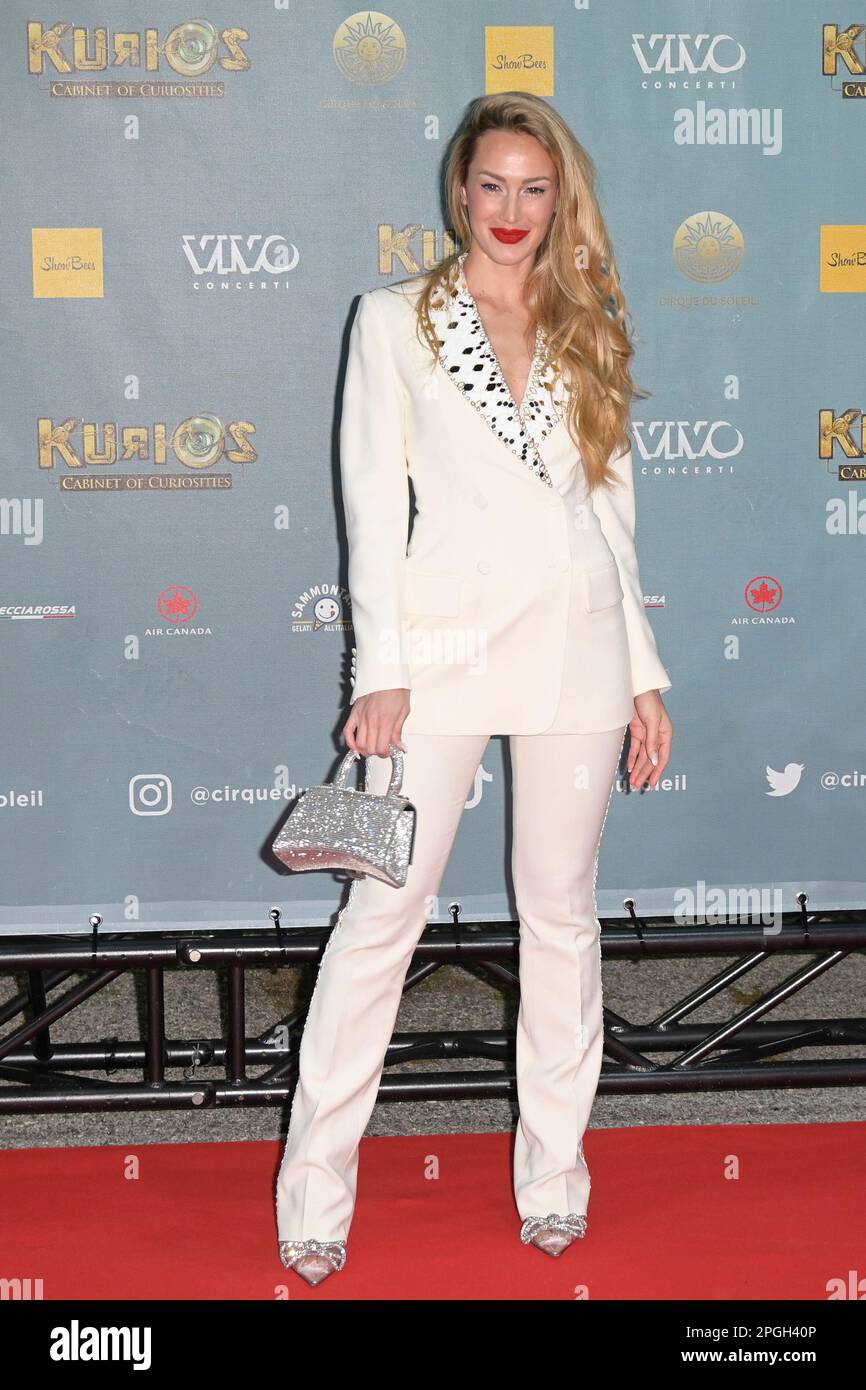 Rome, Italy. 22nd Mar, 2023. Giada Todesco attends the red carpet of ...