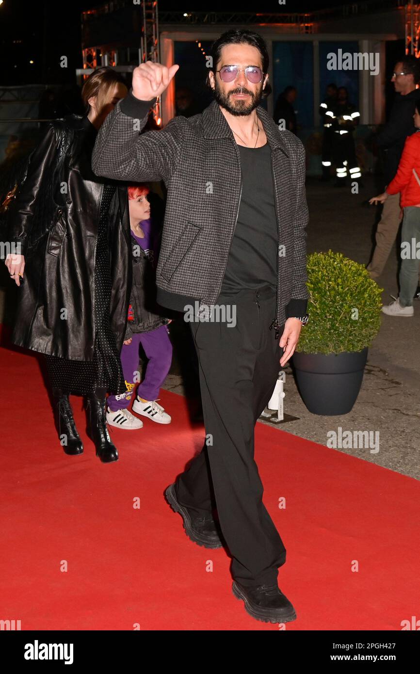 Rome, Italy. 22nd Mar, 2023. Marco Bocci attends the red carpet of ...