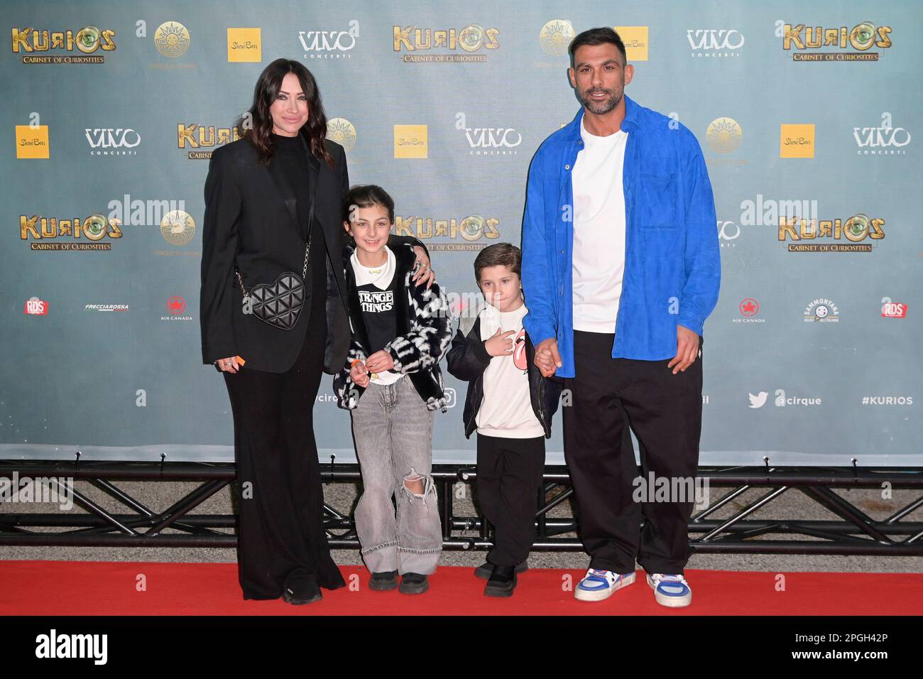 Rome, Italy. 22nd Mar, 2023. (L-R) Irene Capuano, Maria Sole Arca ...