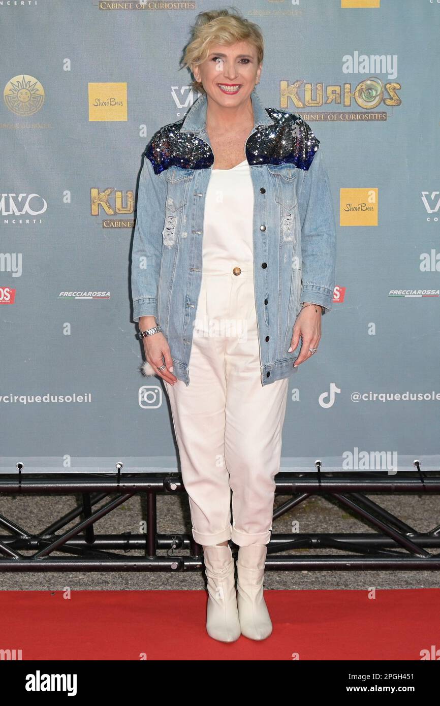 Rome, Italy. 22nd Mar, 2023. Barbara Foria attends the red carpet of ...