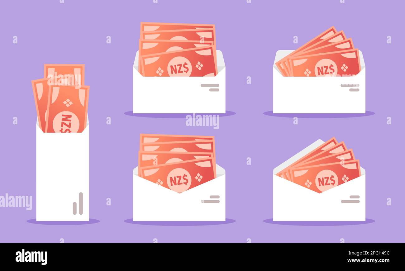 New zealand currency Stock Vector Images - Alamy