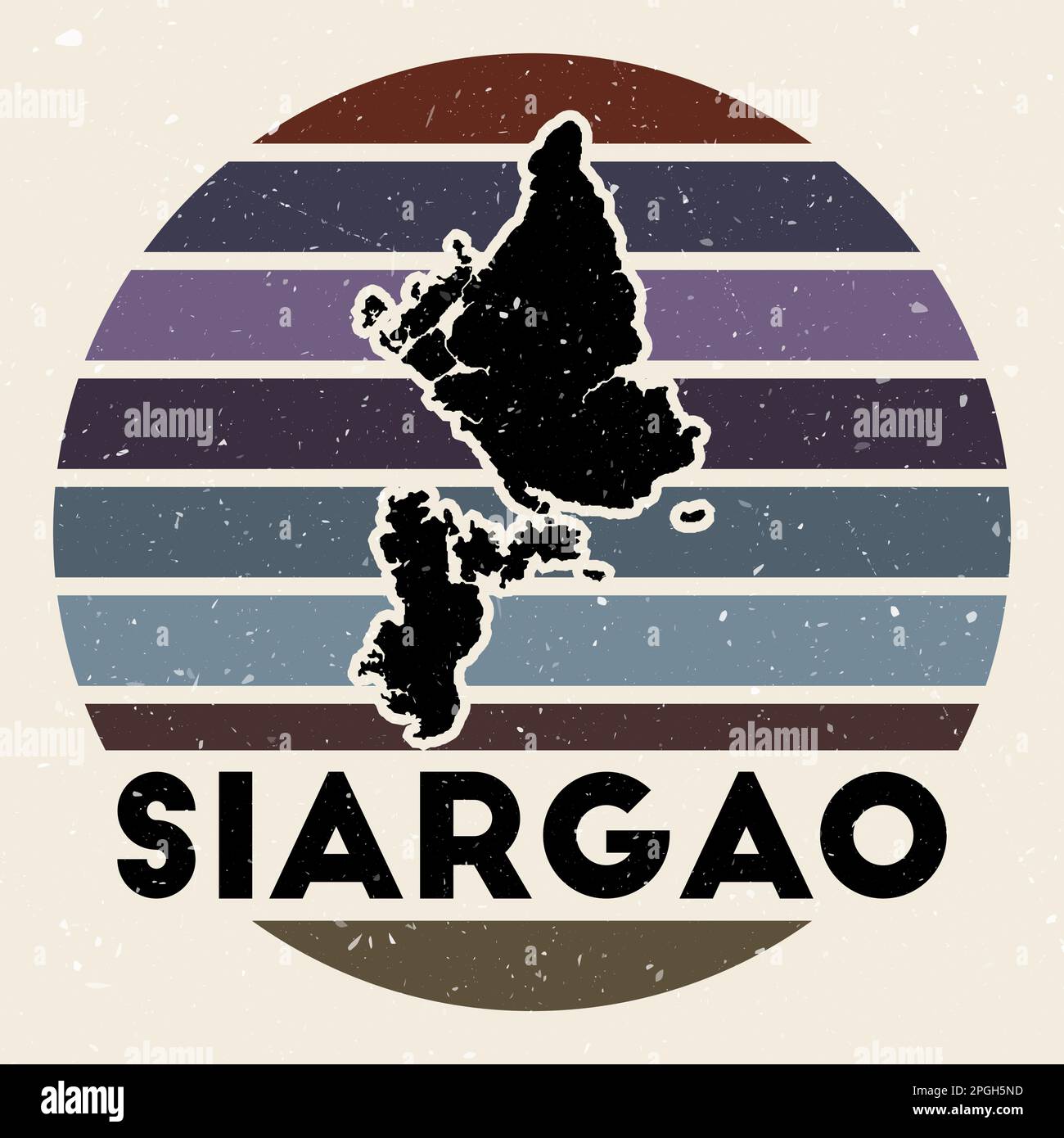 Island siargao map Stock Vector Images - Alamy