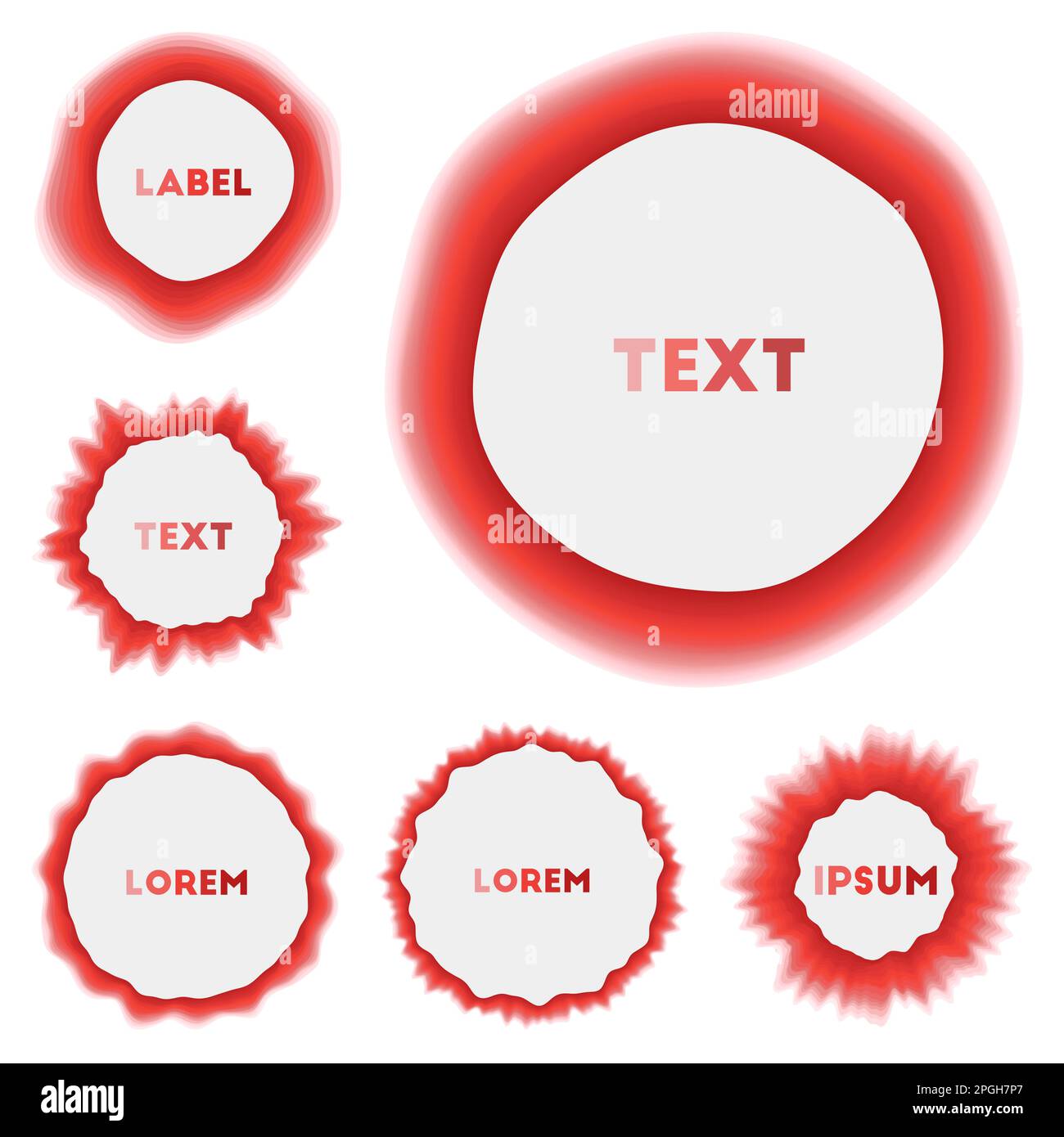 Geometric circle round circular shapes hi-res stock photography and ...