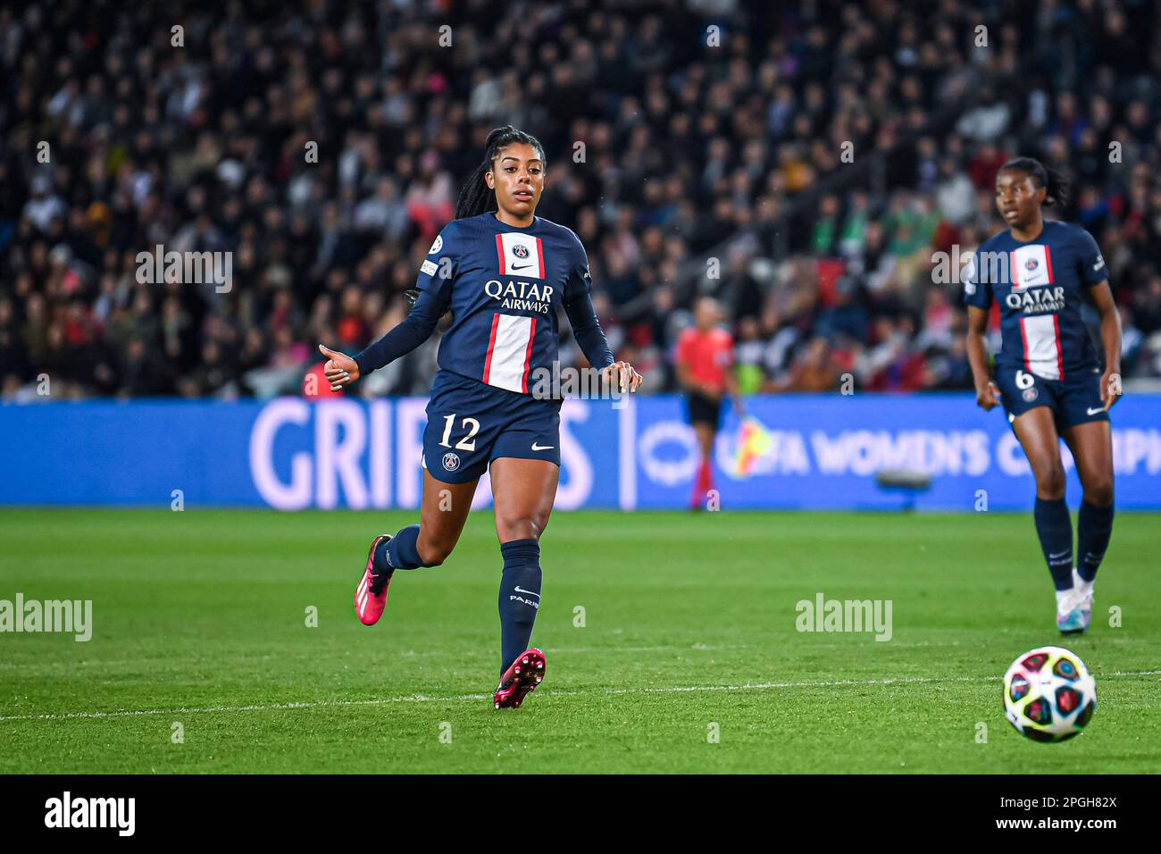 Ashley Elizabeth Lawrence during the UEFA Women's Champions League ...