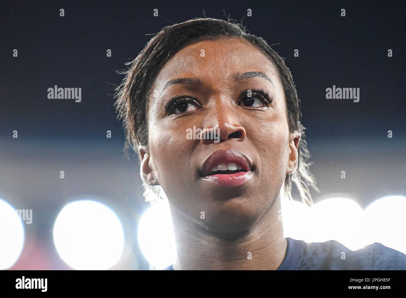 Grace Geyoro during the UEFA Women's Champions League, Quarter-finals ...