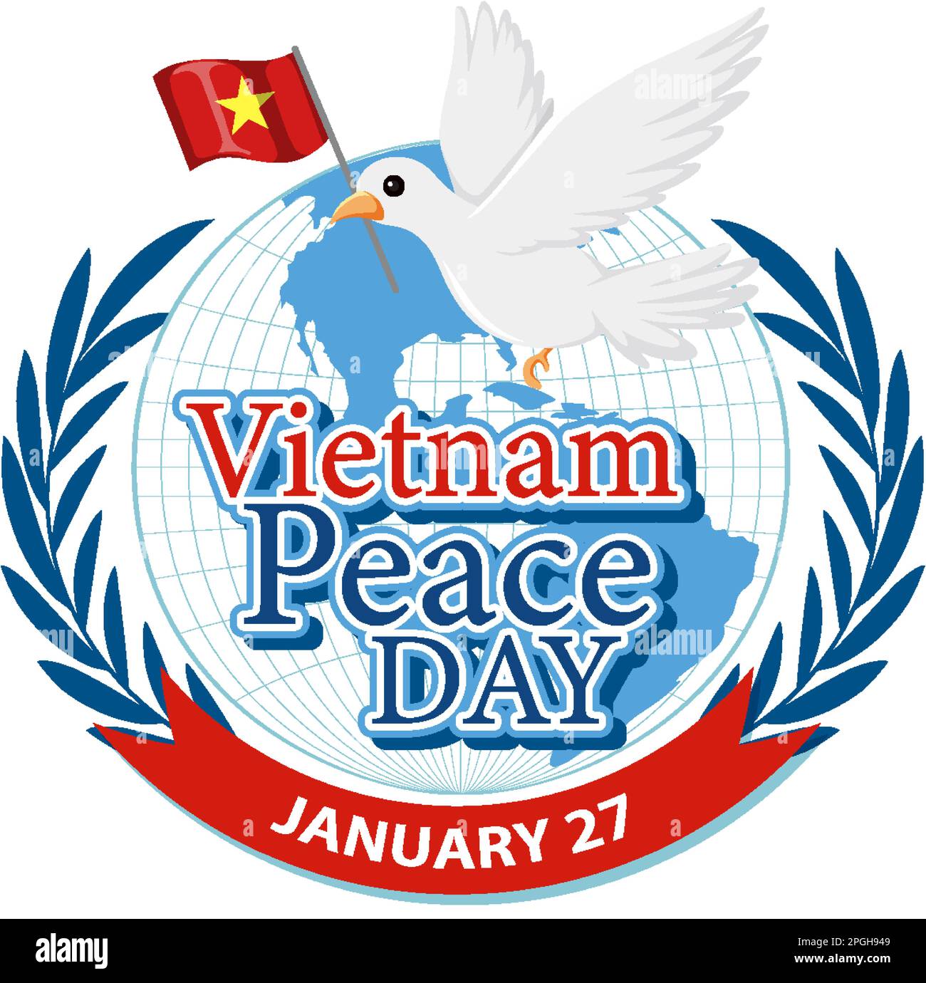 Vietnam Peace Day Banner illustration Stock Vector Image & Art - Alamy
