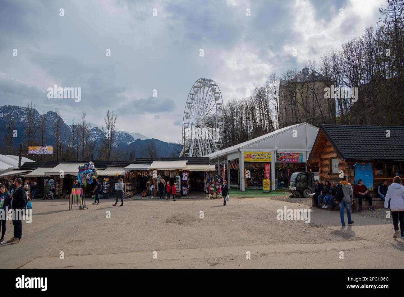 Zakopane town centre hi-res stock photography and images - Alamy