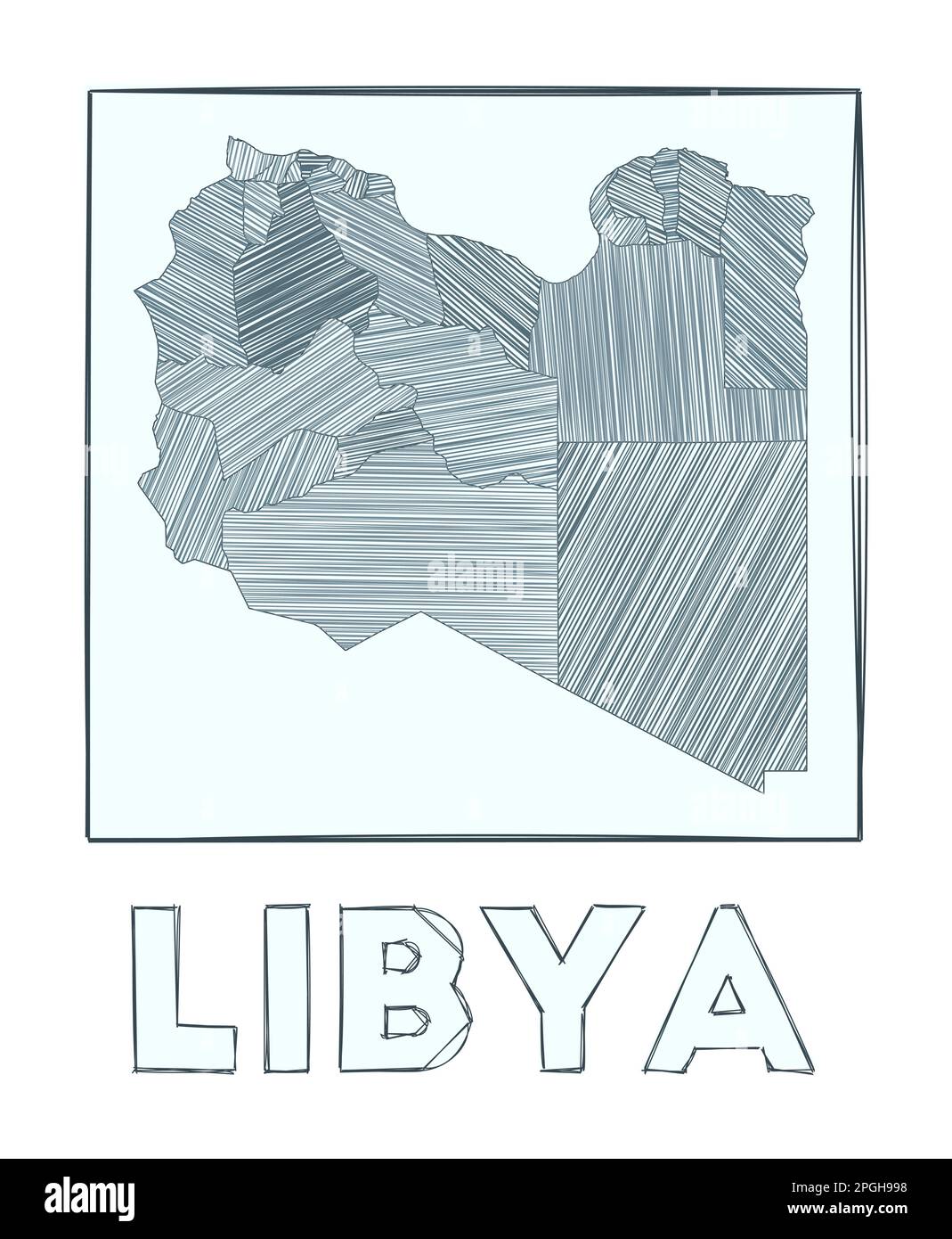 Nation illustration drawing hand drawn outline geography cartography hi ...