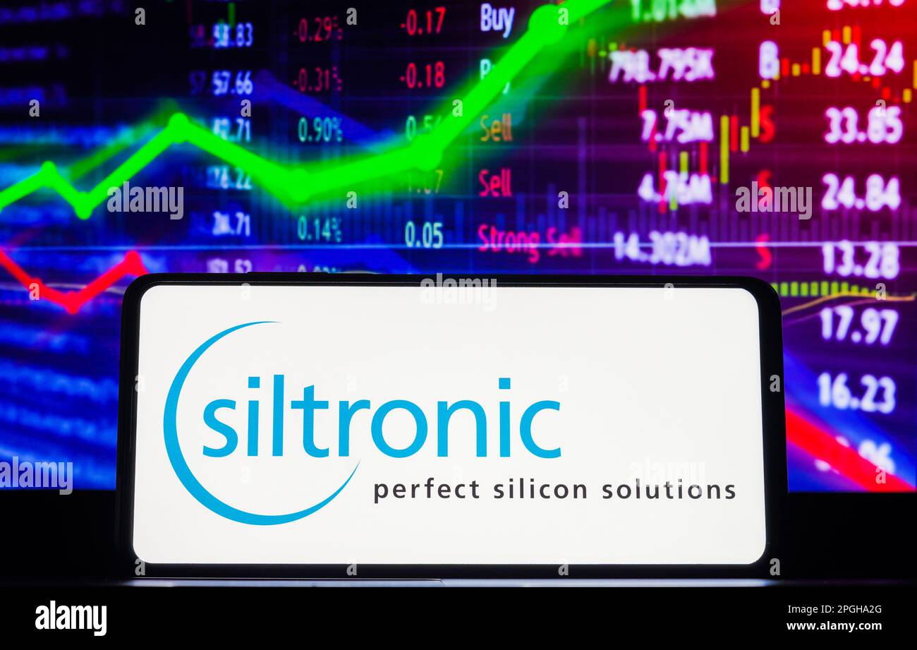 Siltronic logo hi-res stock photography and images - Alamy