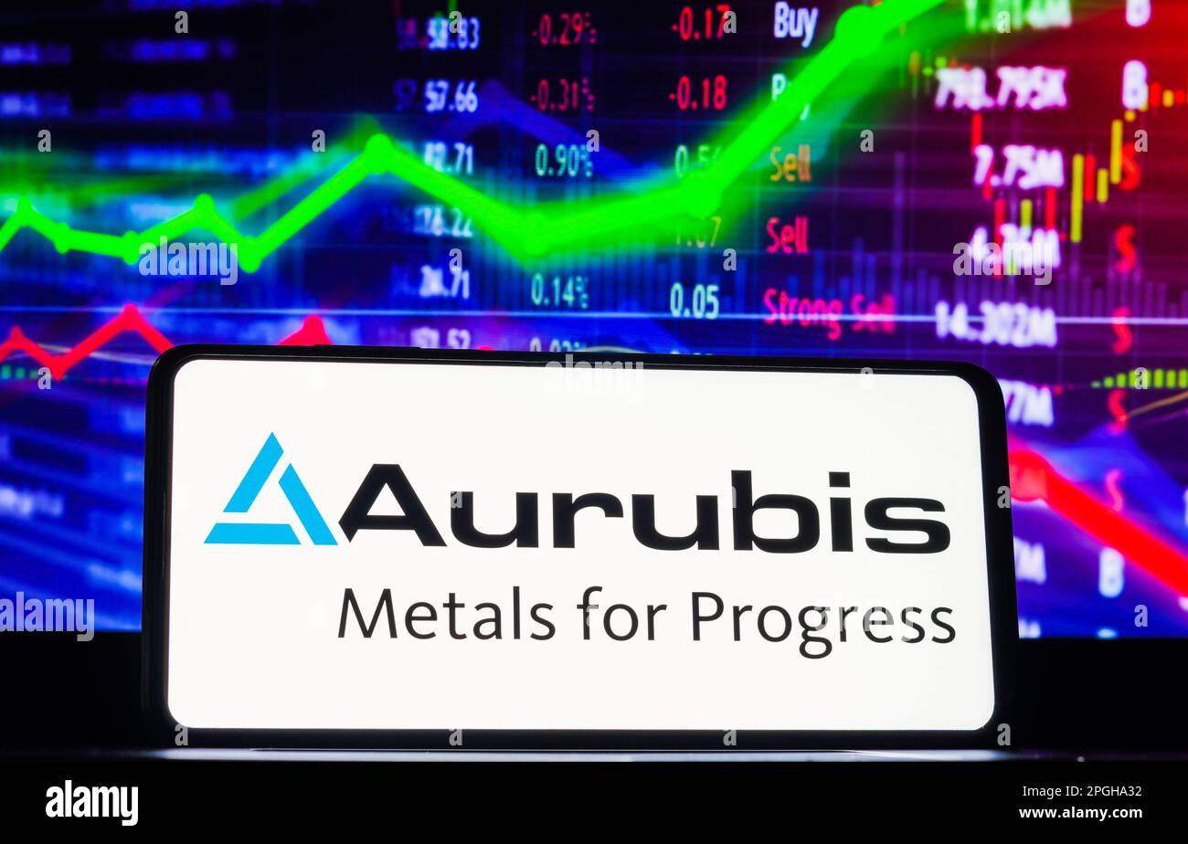Aurubis logo hi-res stock photography and images - Alamy