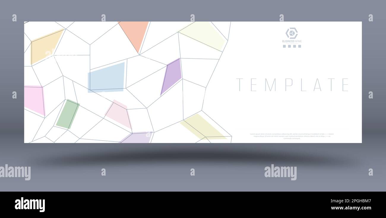 Layout of a creative idea of graphic linear design. Template for the ...