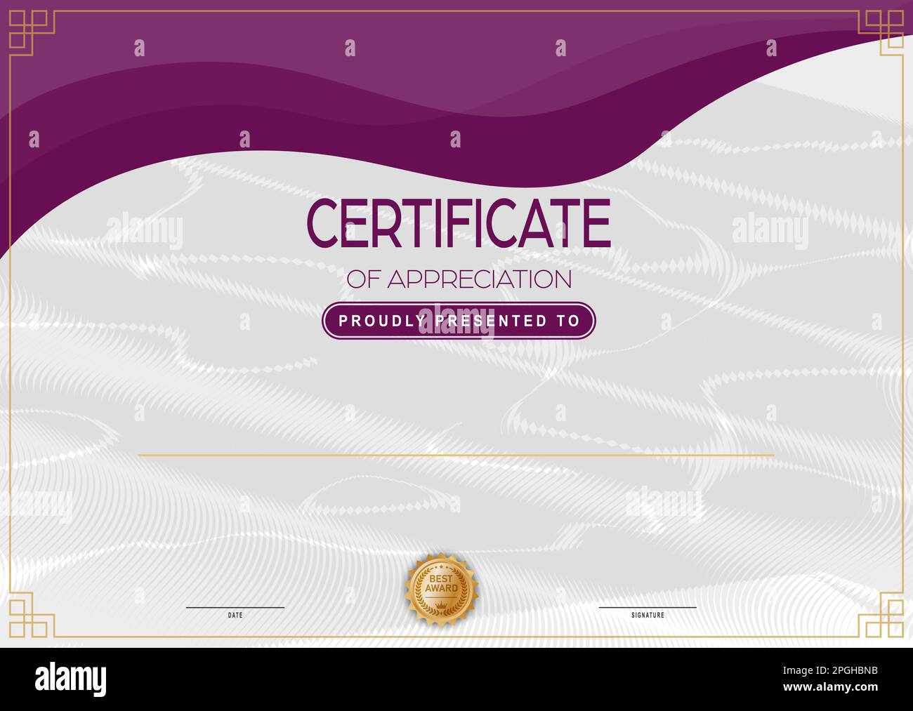 The layout of the certificate, education, qualifications and training ...