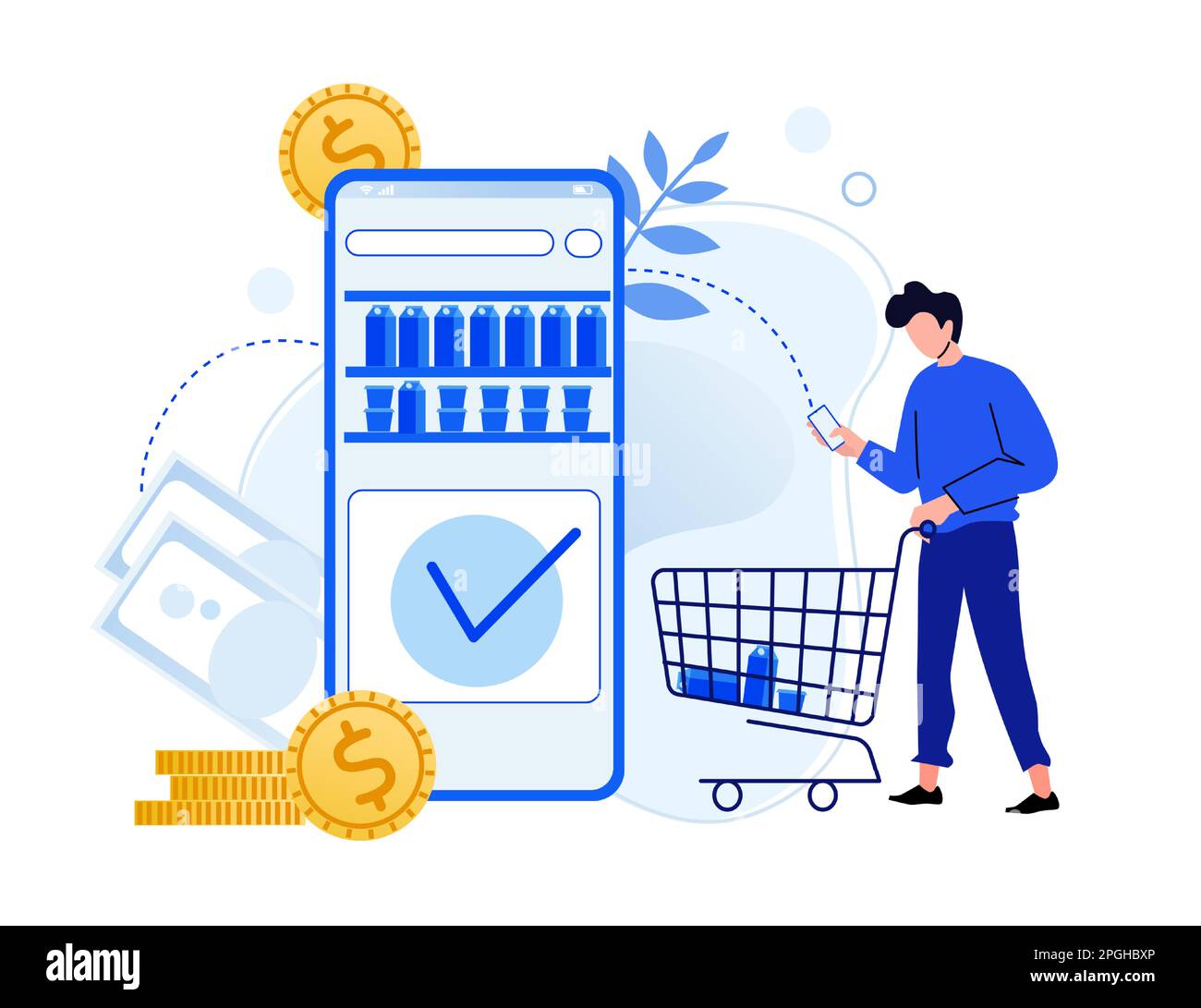 Ordering taking order Stock Vector Images - Alamy