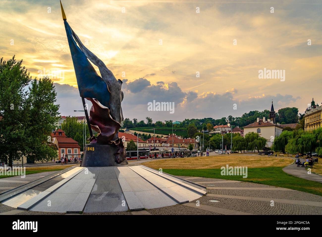 Prague, Czech Republic - Memorial of the Second Resistance Movement ...