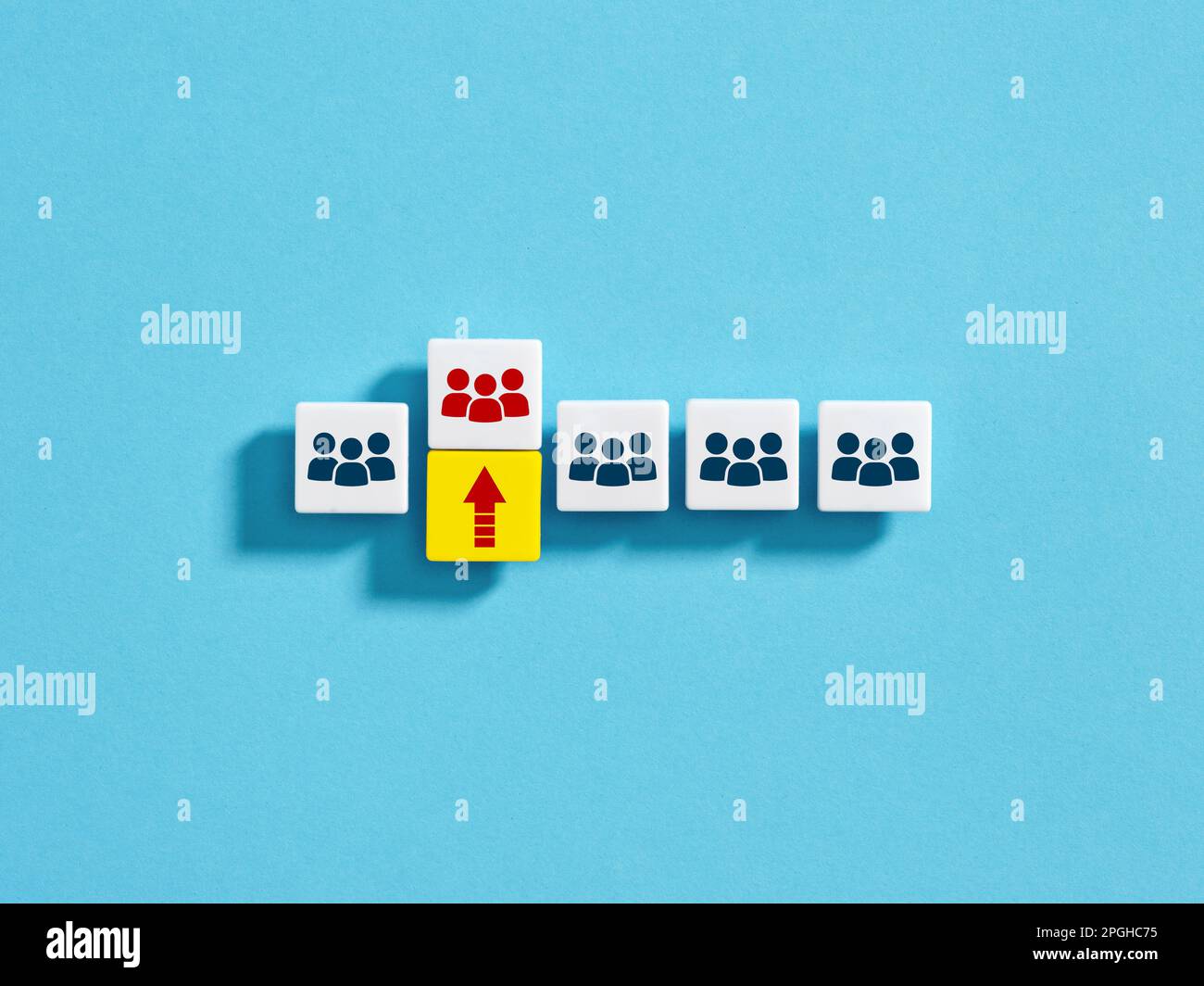 The most successful team among the others. Best teamwork performance ...