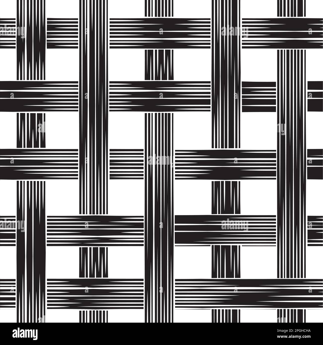 Wicker repeat texture seamless pattern. Wicker texture, basket, rattan, straw. Geometric vector ...