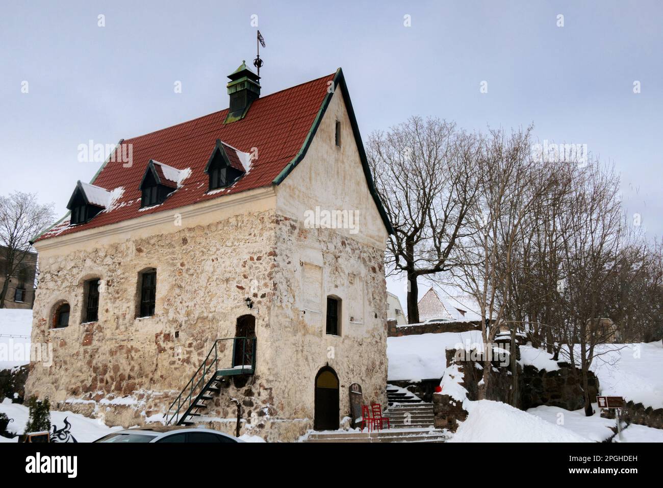 Medieval Stone Manor House