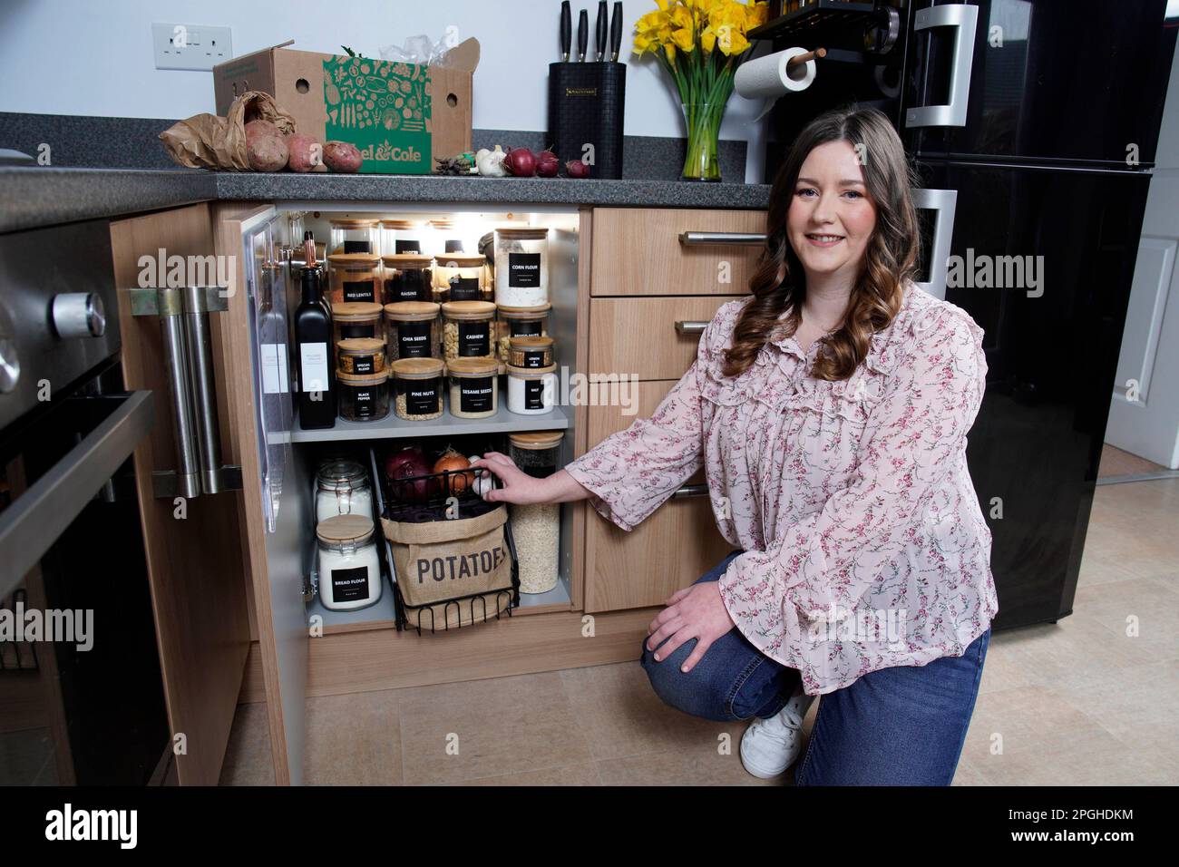 EDITORIAL USE ONLY Anna Pearce from Cardiff is announced as the winner ...