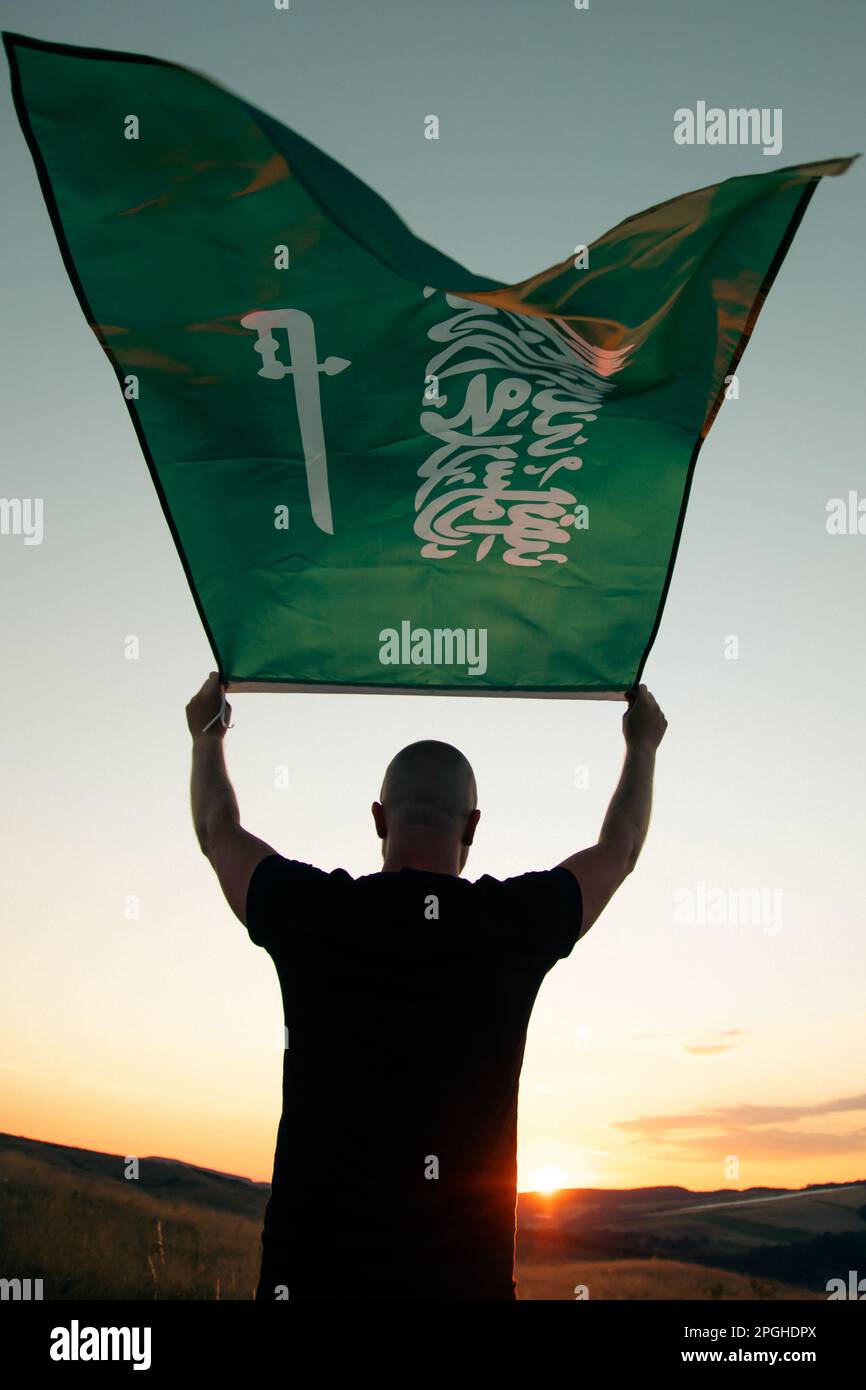 Saudi national day illustration hi-res stock photography and images - Alamy