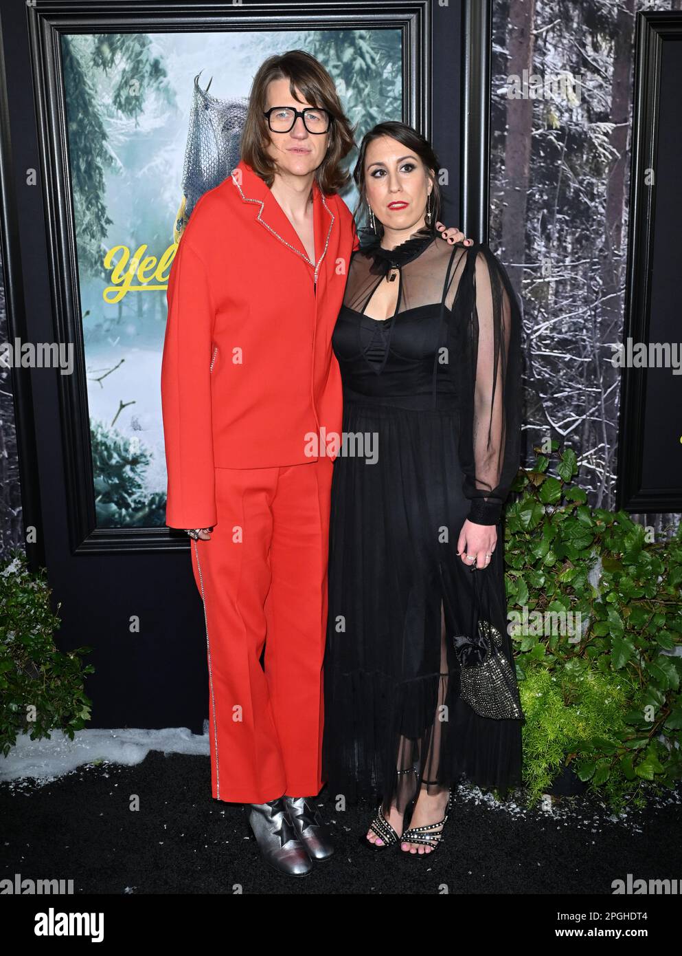 Los Angeles, USA. 22nd Mar, 2023. Bart Nickerson & Ashley Lyle at the ...