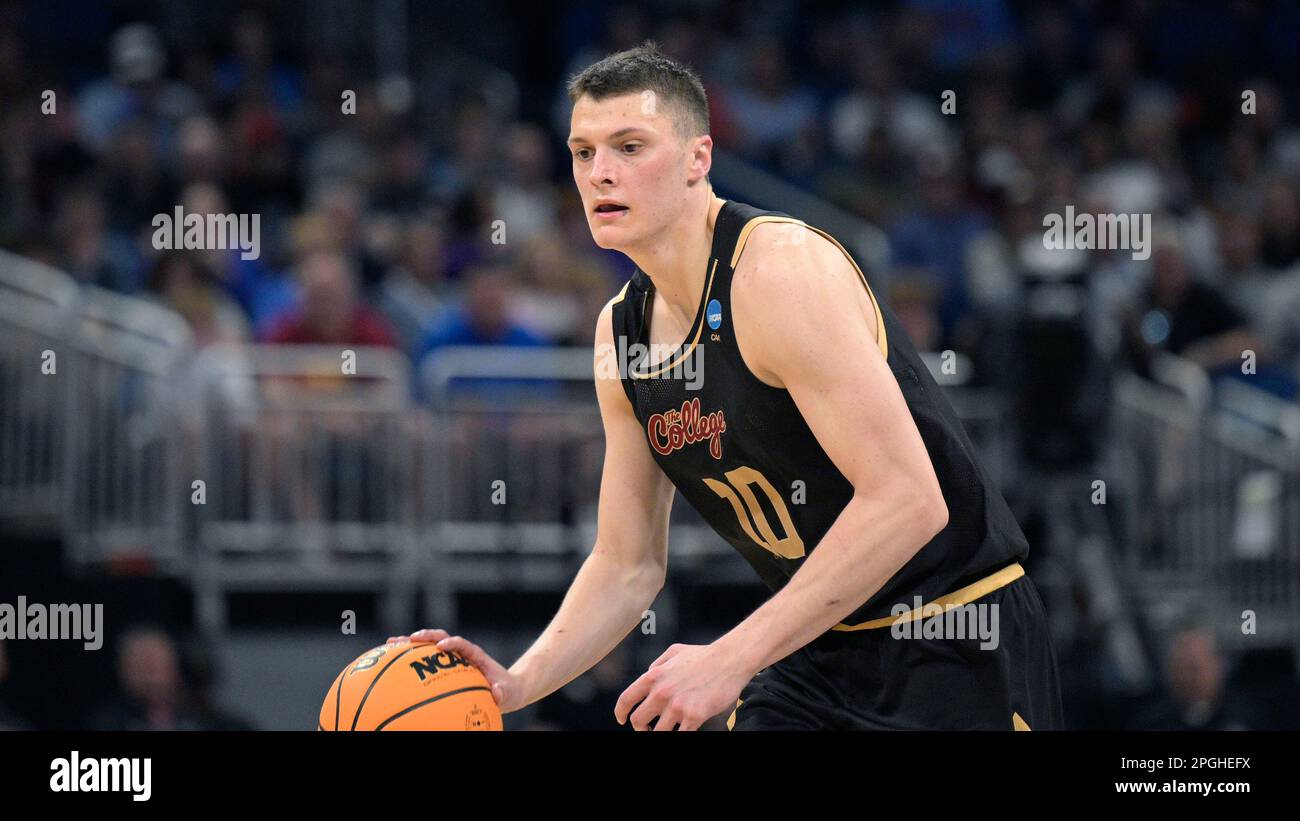 Charleston forward Ante Brzovic (10) during the first half of a first ...