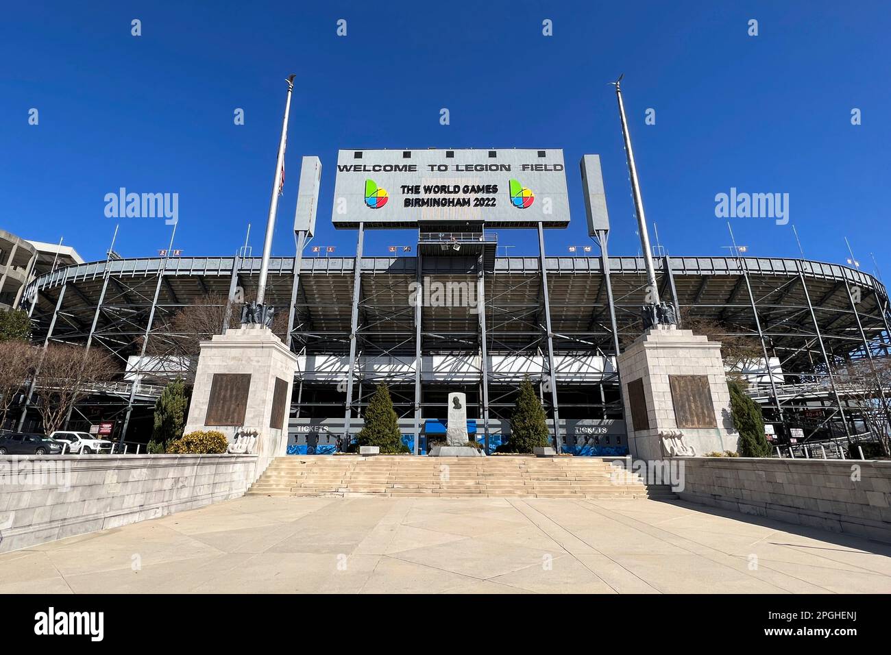 A general overall view of Legion Field stadium, Thursday, Mar. 10, 2022 ...