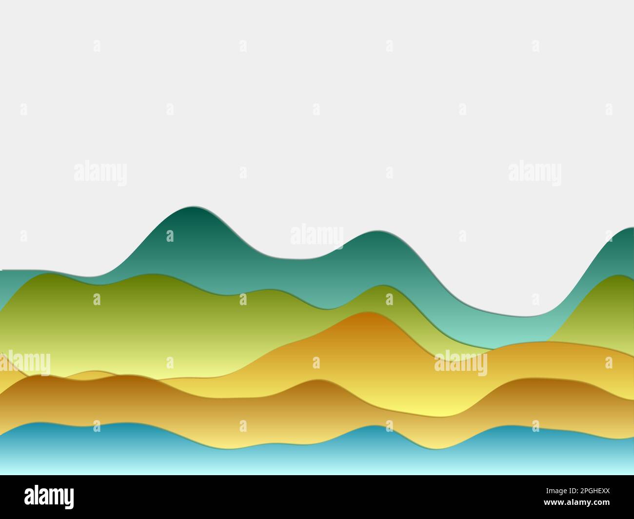 Contrasting mountain colors Stock Vector Images - Alamy