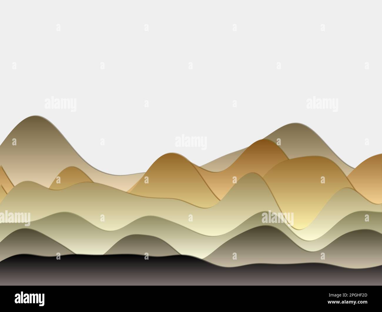 Layers of hill Stock Vector Images - Alamy