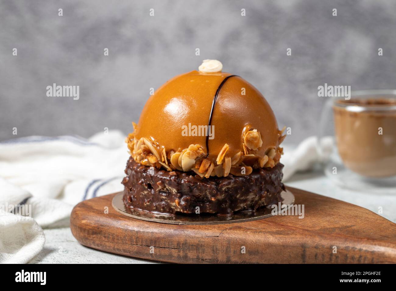 Portion fresh caramel close hi-res stock photography and images - Alamy